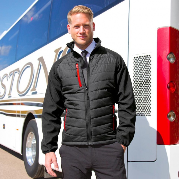 Result Clothing R237X Compass Padded Softshell Jacket